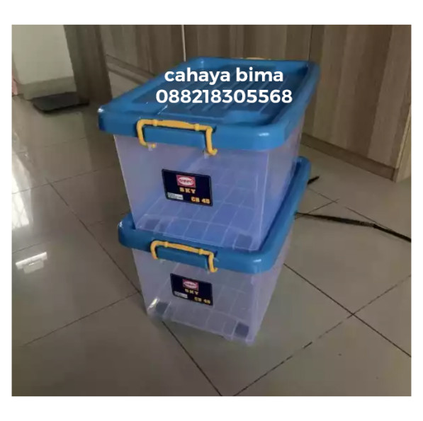 Box Container Shinpo CB 45 Sky SIP 111 Box Plastik Transpara
